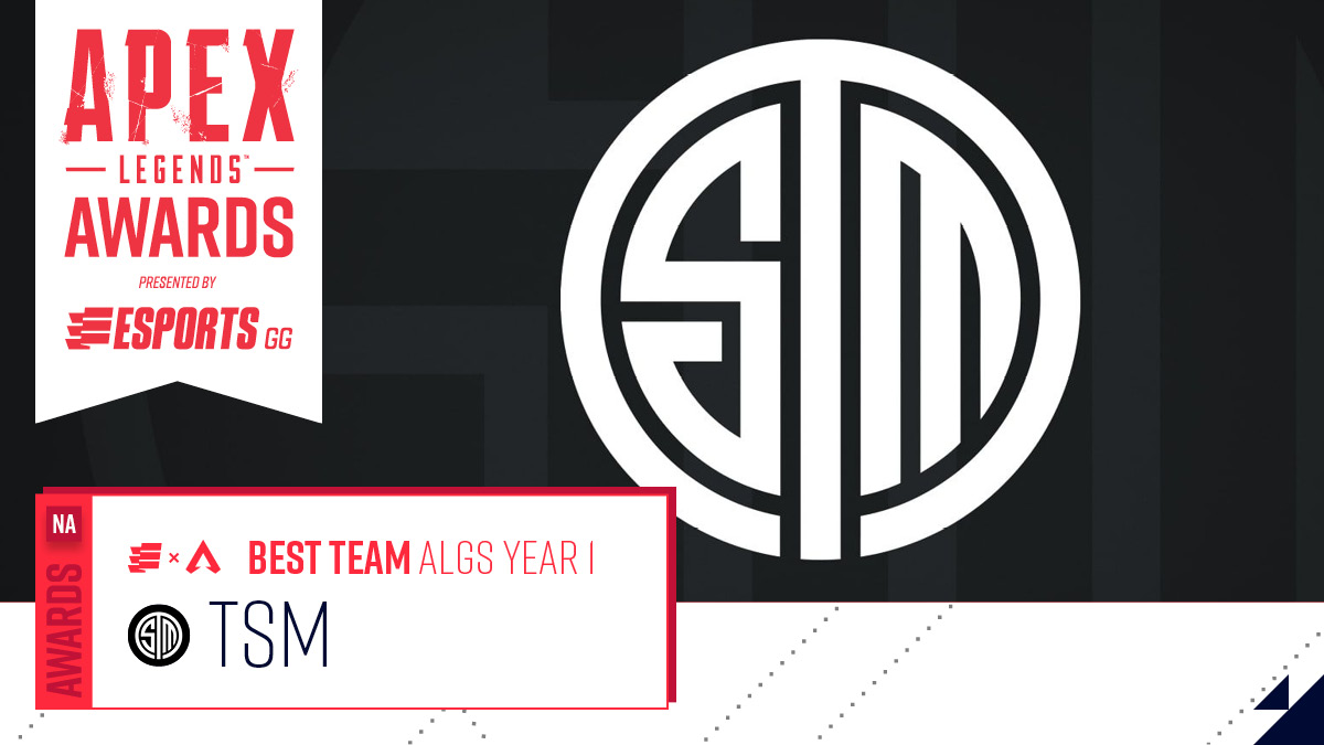 Apex Legends Awards: TSM win Best Team in North America Award – Esports ...