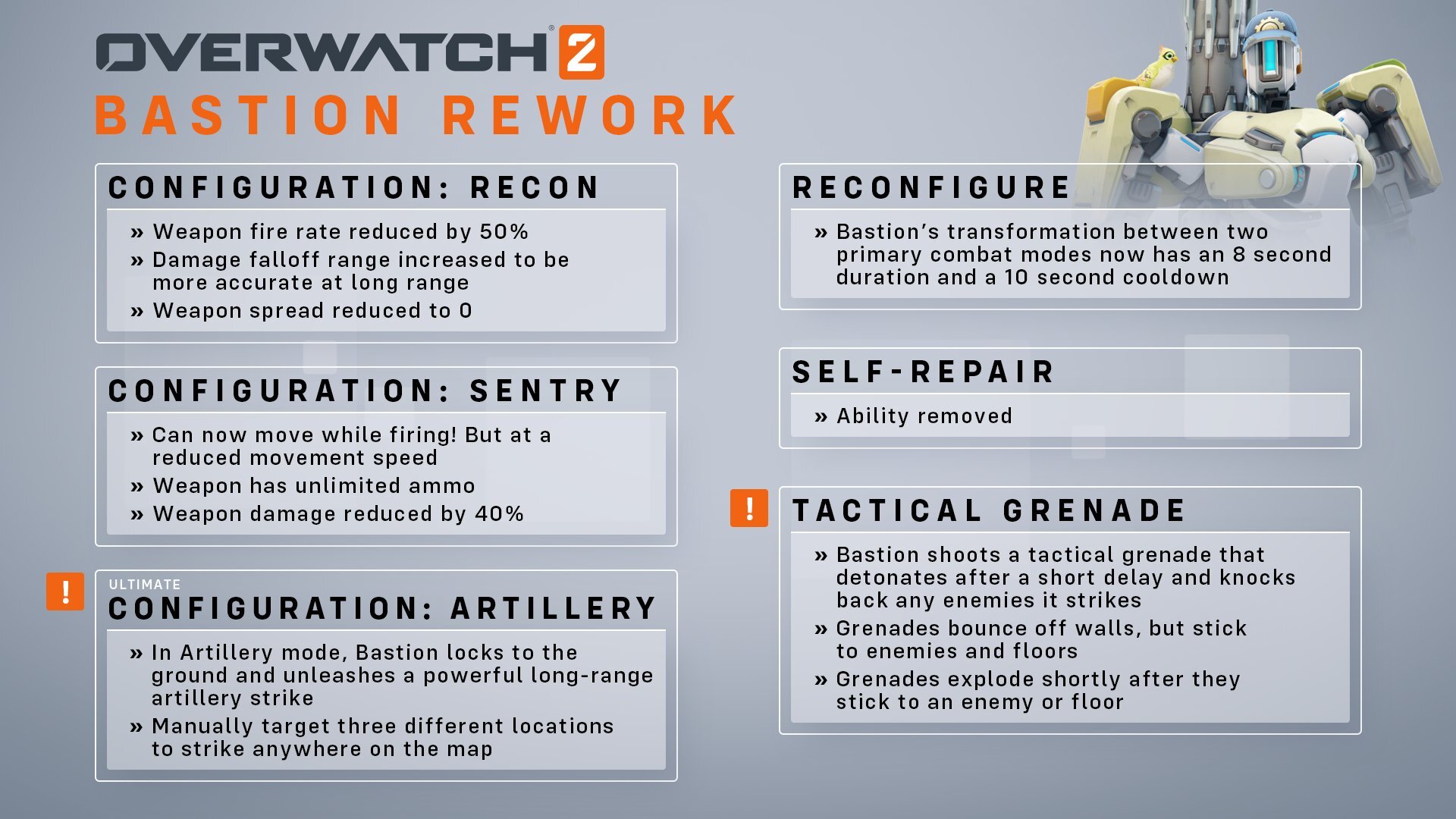 Overwatch 2’s Bastion Rains down the Artillery With New Ultimate ...
