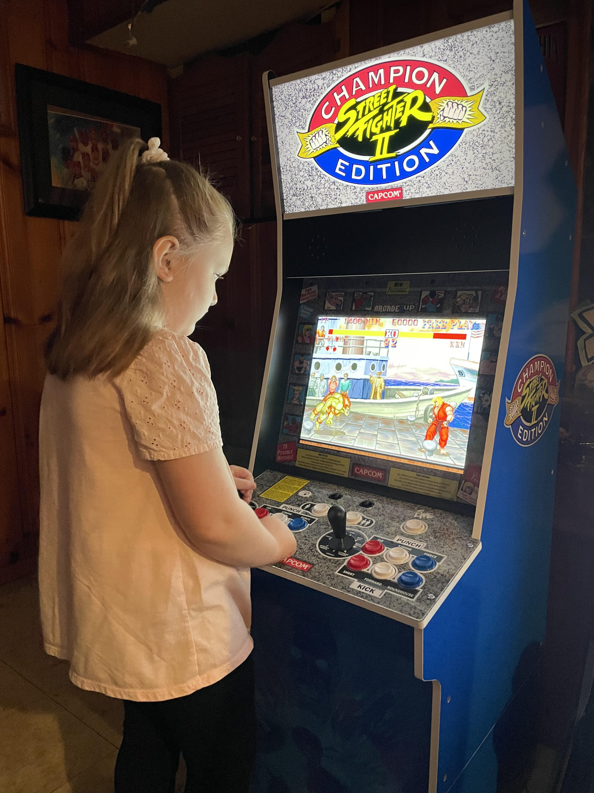 Arcade1Up’s Street Fighter II Big Blue is a fitting tribute to arcades ...