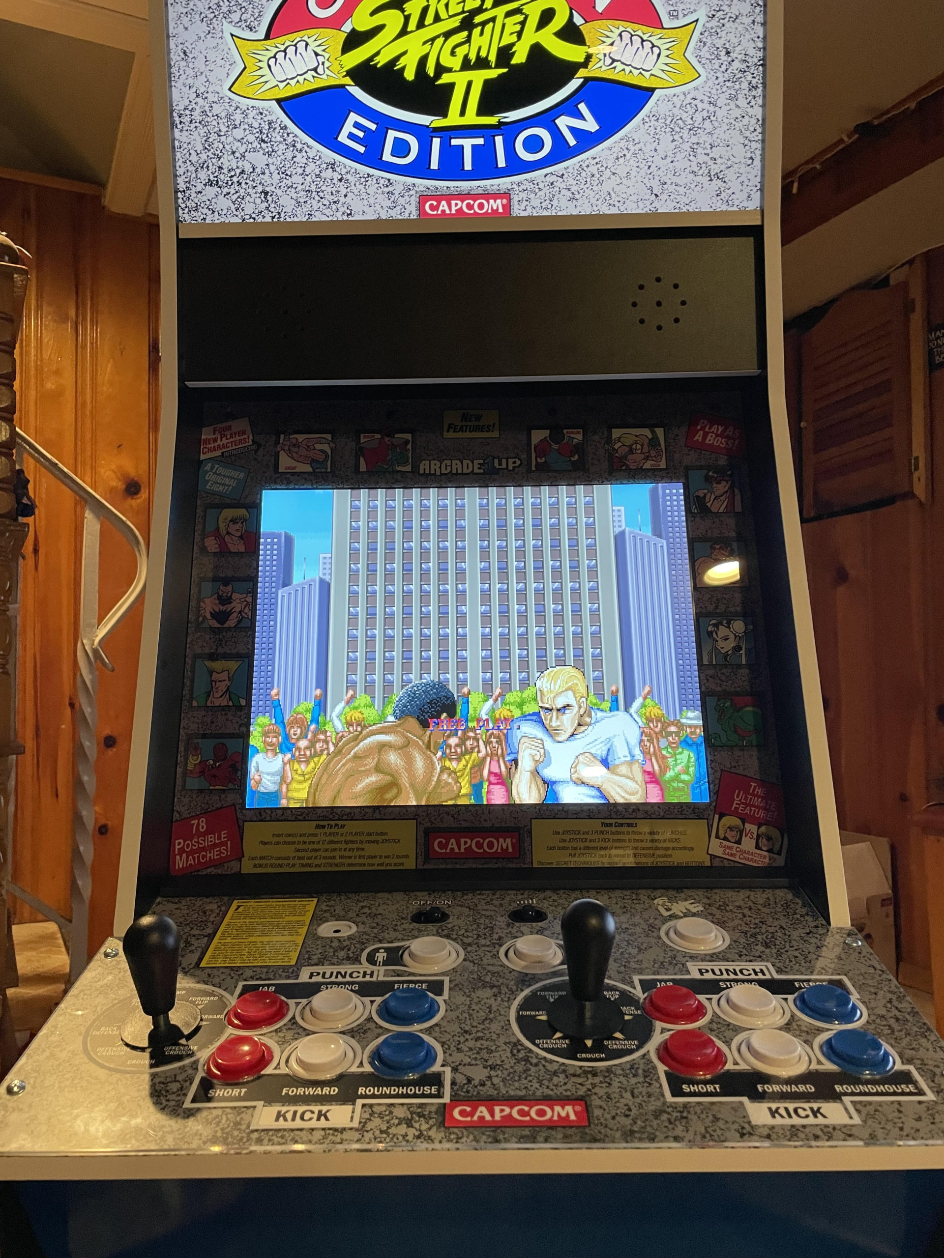 Arcade1Up’s Street Fighter II Big Blue is a fitting tribute to arcades ...