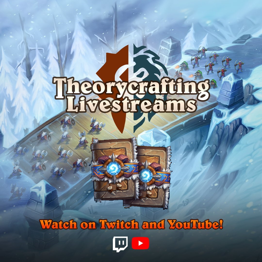 Alterac Valley Theorycrafting streams: Hearthstone packs and Mega ...