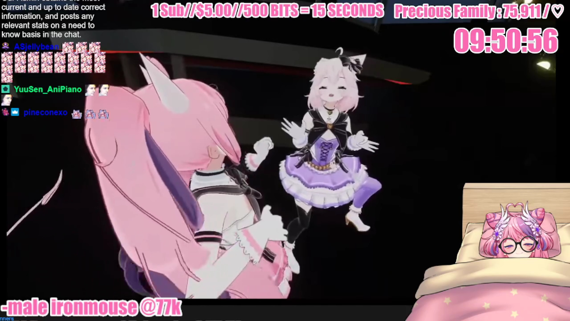 VTuber Ironmouse breaks the record for most-subbed woman streamer on Twitch – Esports | Esports.gg