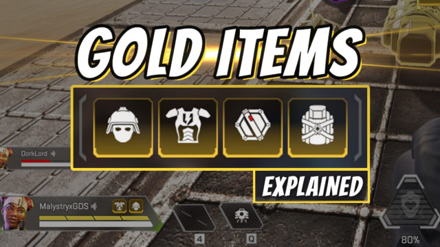 Apex Legends Gold Items explained: Backpack, Helmet, Armor, Knockdown ...