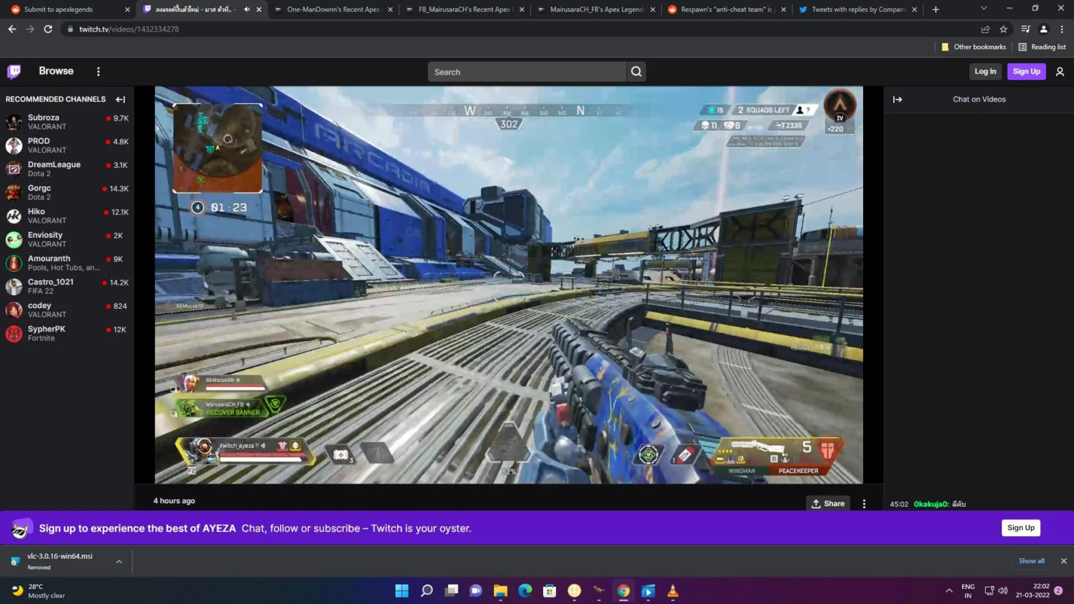 Caught in 4k – Apex Legends streamer indulging in account-boosting ...