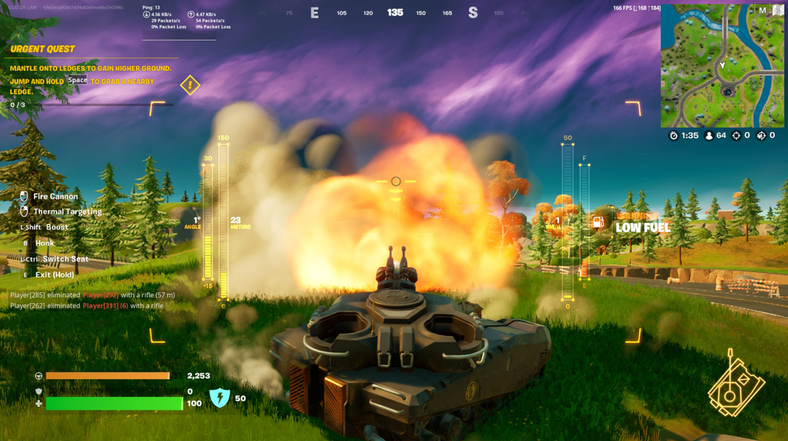 Fortnite Tanks: How they work, locations and more – Esports | Esports.gg