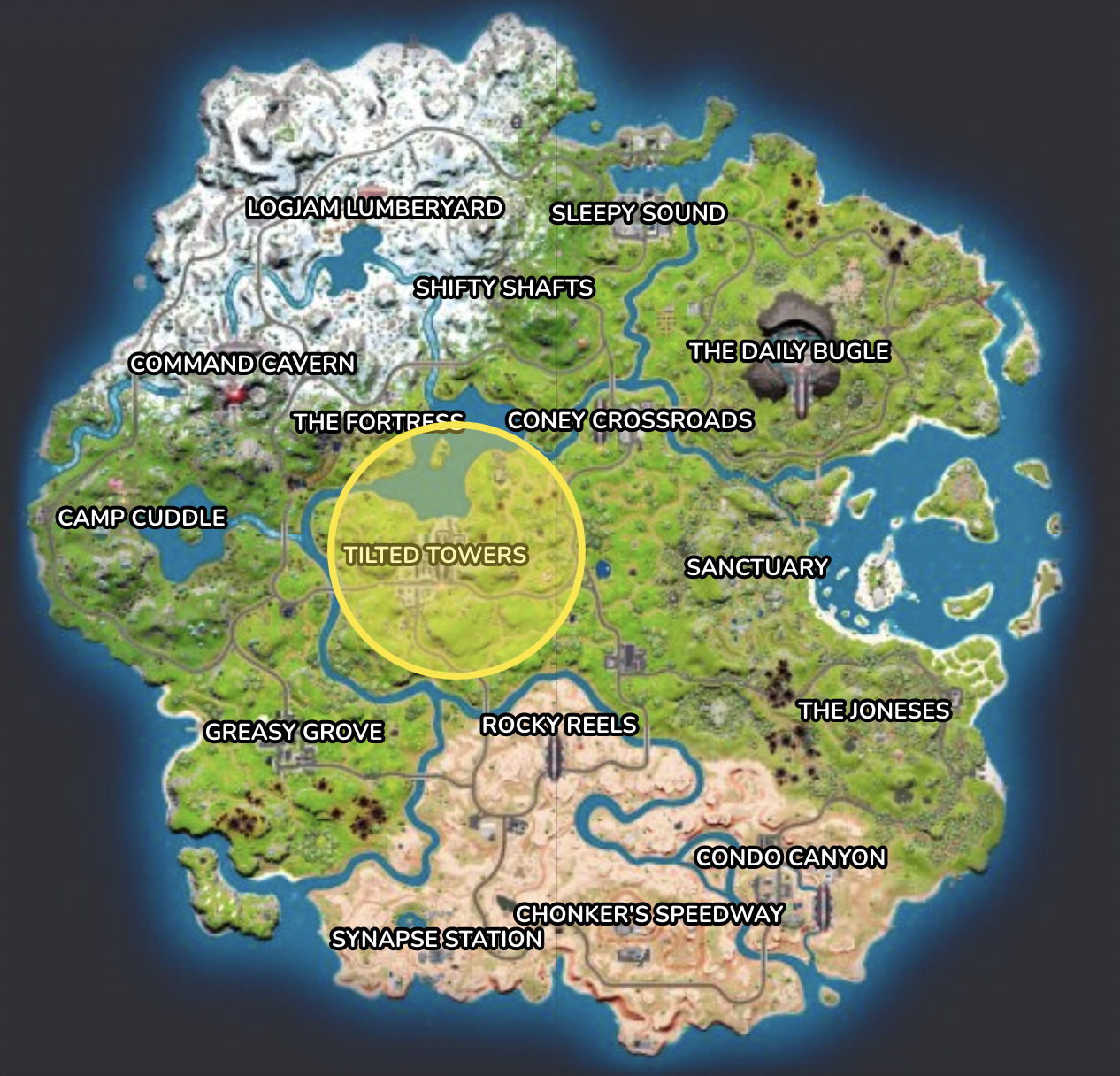 The Best Fortnite Landing Spots in Chapter 3: Season 2 – Esports ...