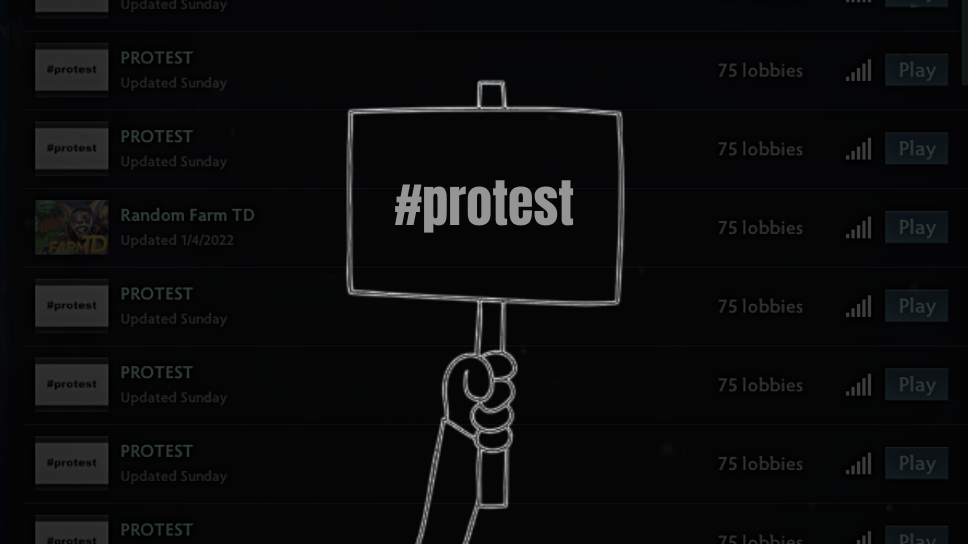 Valve’s custom games negligence sparks protest led by developers ...