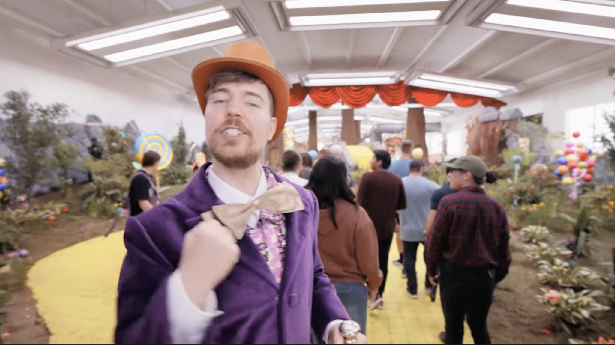 Mr. Beast and mystery judge crown Willy Wonka’s Chocolate factory ...
