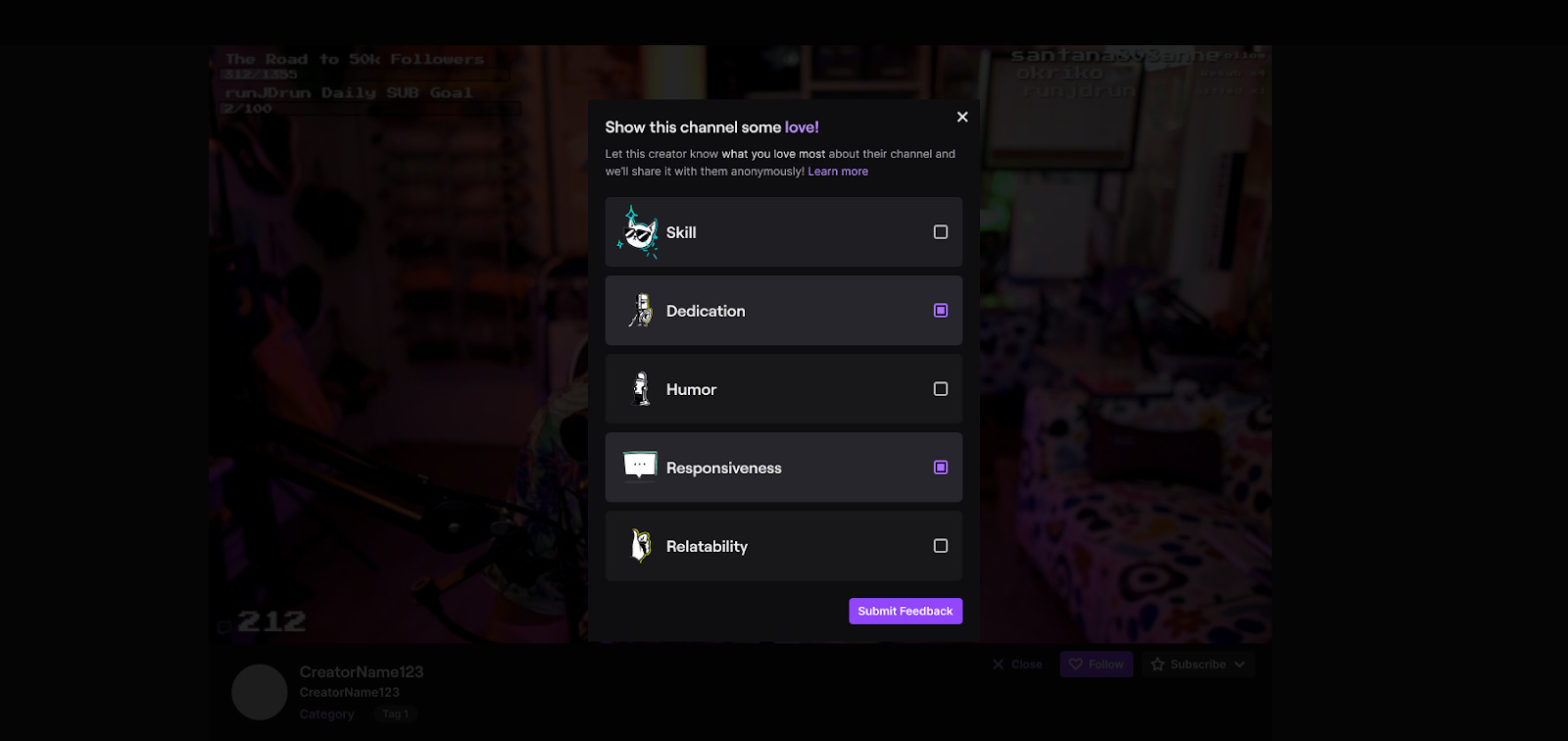 Twitch experiments with Live Viewer Feedback – Esports | Esports.gg