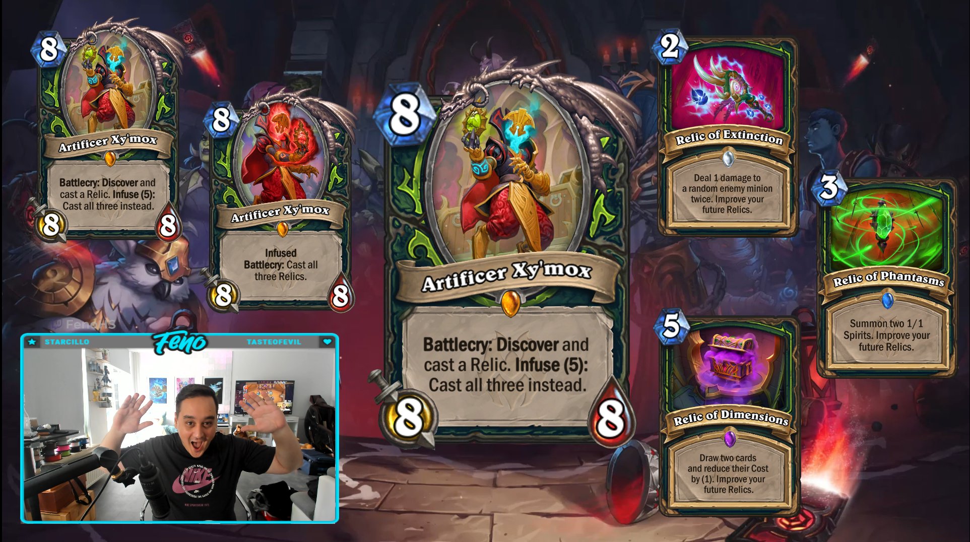 Relics, the new Hearthstone theme for Demon Hunter in the Murder at ...