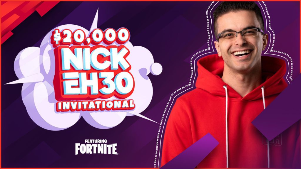 Nick Eh 30 announces $20k Fortnite Zero Build invitational (July 2022 ...