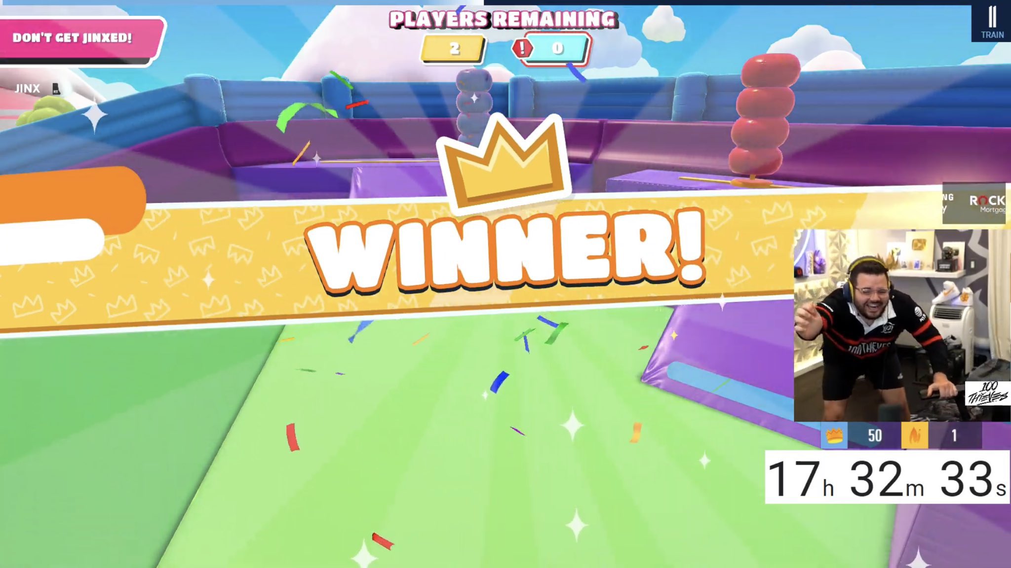 CouRage achieves 100 Fall Guys wins in a single stream – Esports ...