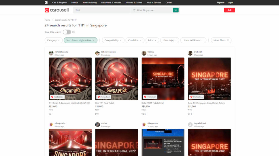 TI11 Tickets sell out in minutes: Welcome to Carouhell! – Esports ...