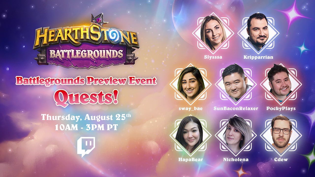 When and where to watch the Hearthstone Battlegrounds Season 2 Preview ...