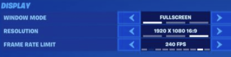 Best Fortnite PC Settings to level up your game – Esports | Esports.gg