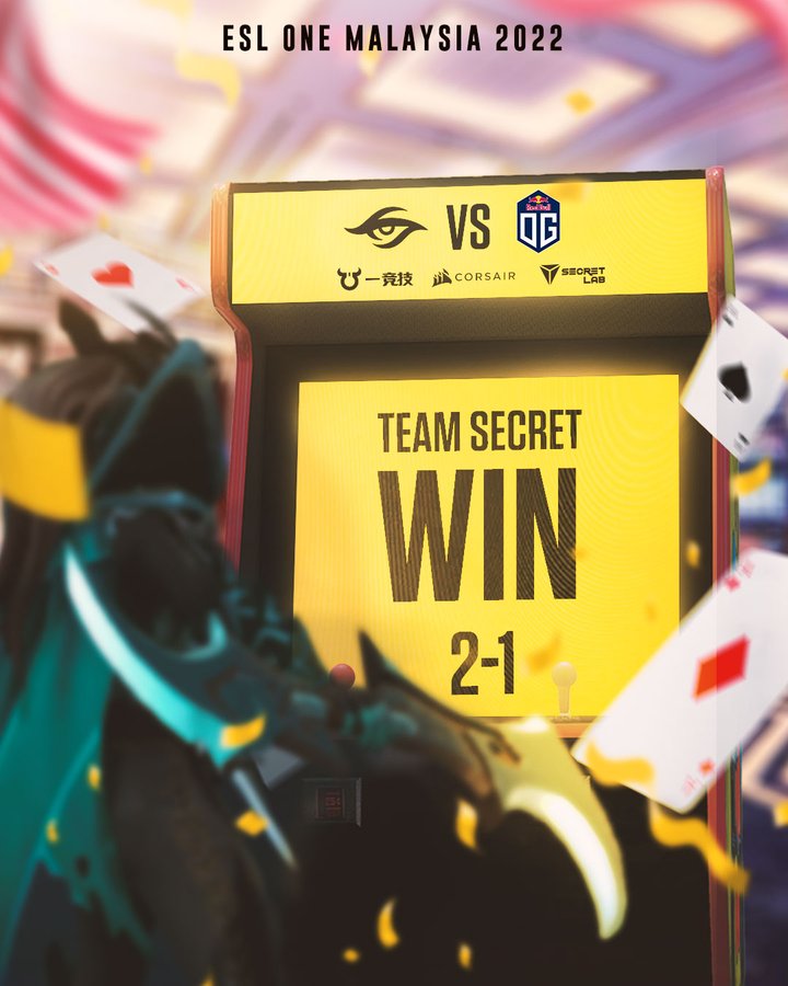 Team Secret secure a top 3 finish over OG and are looking in good shape for TI – Esports ...
