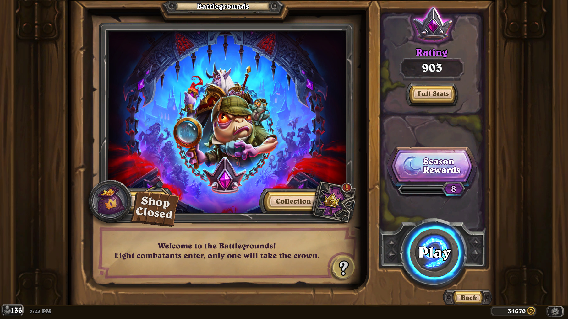 Hearthstone Battlegrounds Rating System. How do MMR and Matchmaking ...