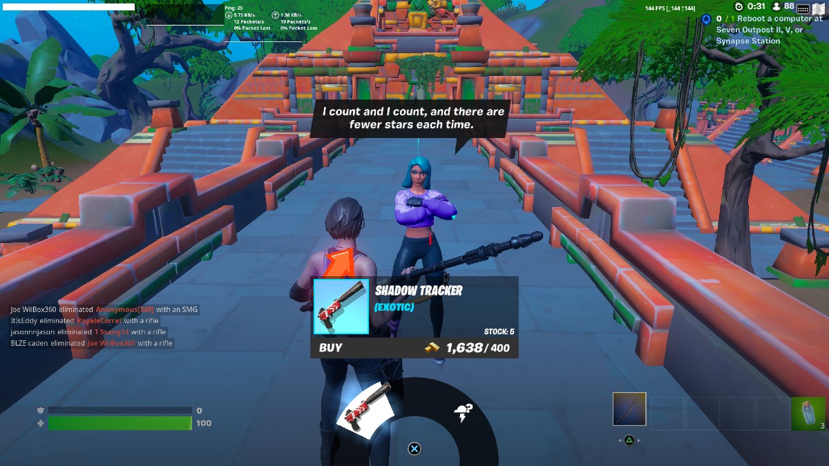 All Exotic weapon locations in Fortnite Season 4 – Esports | Esports.gg