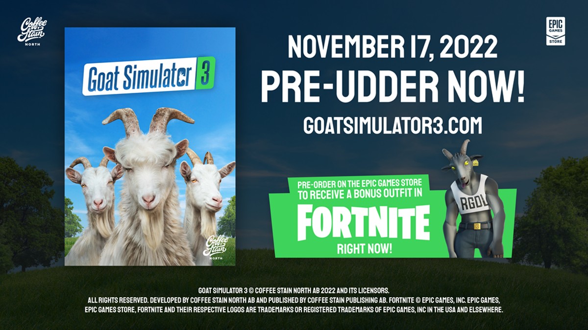 Fortnite x Goat Simulator 3: How to get the “A Goat” outfit – Esports ...