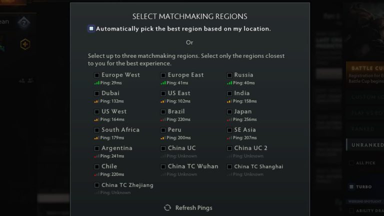 How to solve the Unable to Ping any Region error in Dota 2 – Esports | Esports.gg
