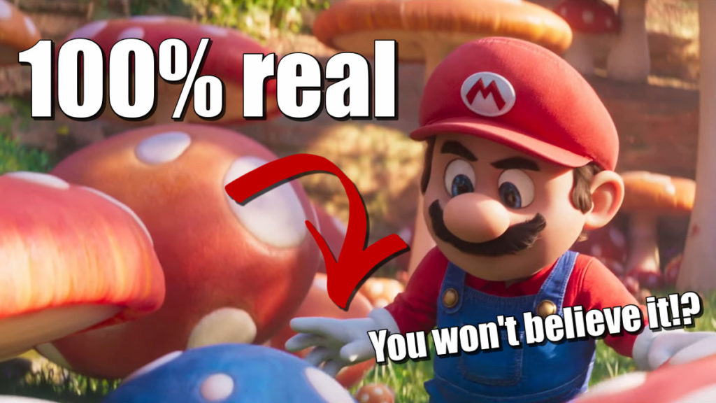 YouTuber uncovers insane Easter eggs in Super Mario Bros. Movie trailer ...