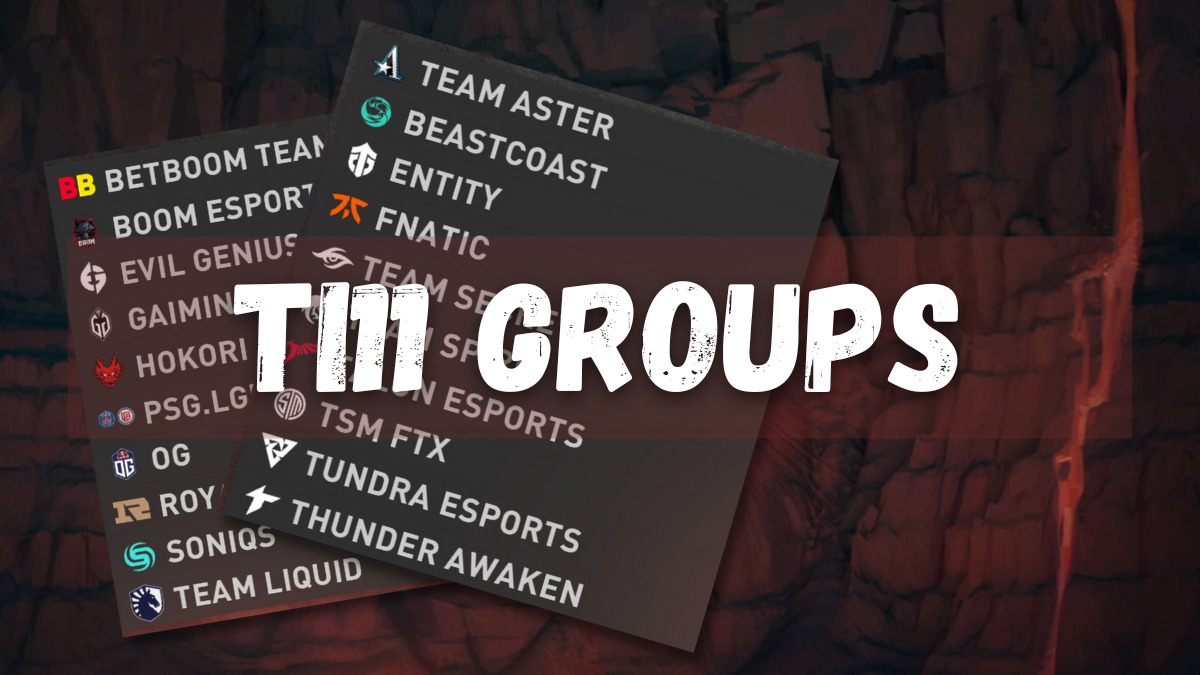 TI11 Groups are out! Find out the Group of death – Esports | Esports.gg