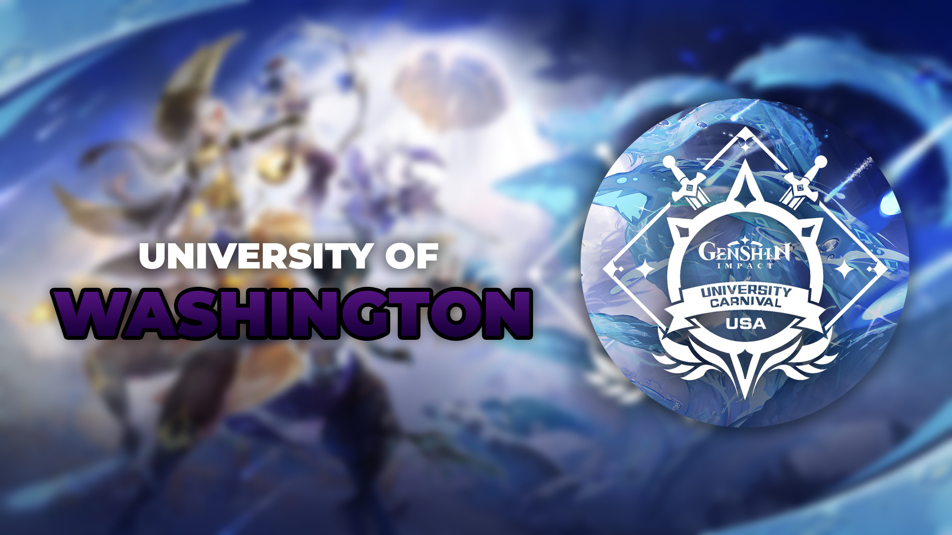 Genshin Impact University Carnival: University of Washington – Esports ...