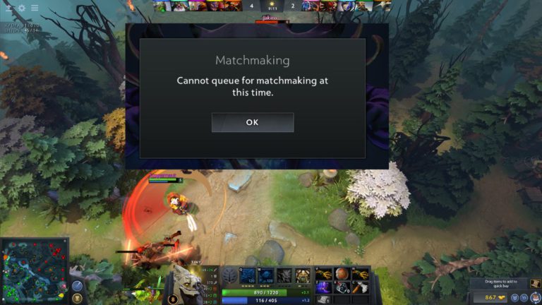 How to fix the Cannot queue for matchmaking at this time error in Dota 2? – Esports | Esports.gg